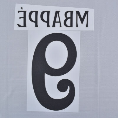 2024-25 Real Madrid Third Name Number Set #9 MBAPPE (Champions League ...