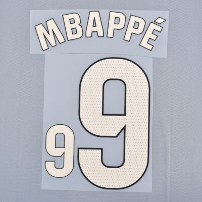 2024-25 Real Madrid Third Name Number Set #9 MBAPPE (La Liga) Repro ...