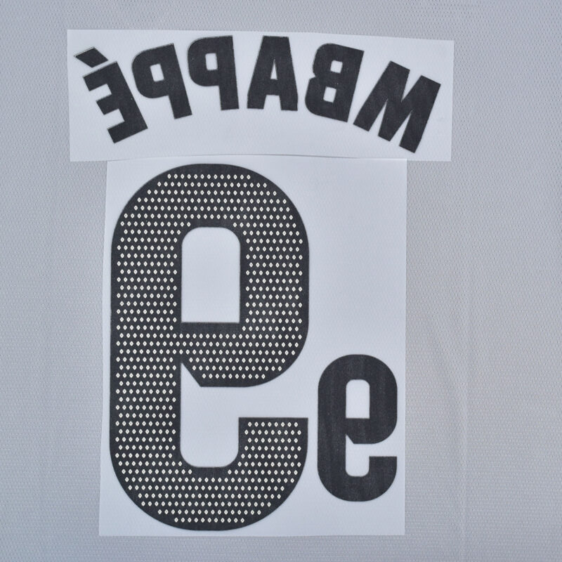 2024-25 Real Madrid Third Name Number Set #9 MBAPPE (La Liga) Repro ...