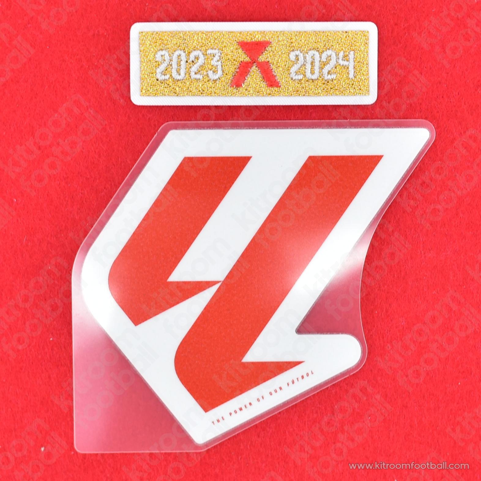 Original Player Issue 2024-25 La Liga Real Madrid Patch Set (Avery ...