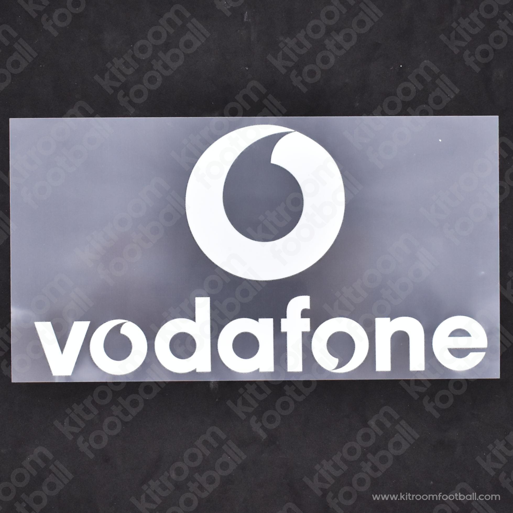Manchester United Sponsor Patch VODAFONE White v2 (Repro) – Kitroom ...